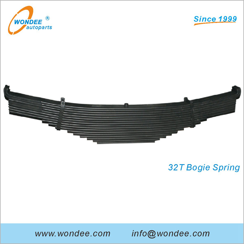 24T 28T 32T Bogie leaf springs for heavy duty semi trailers and trucks ...