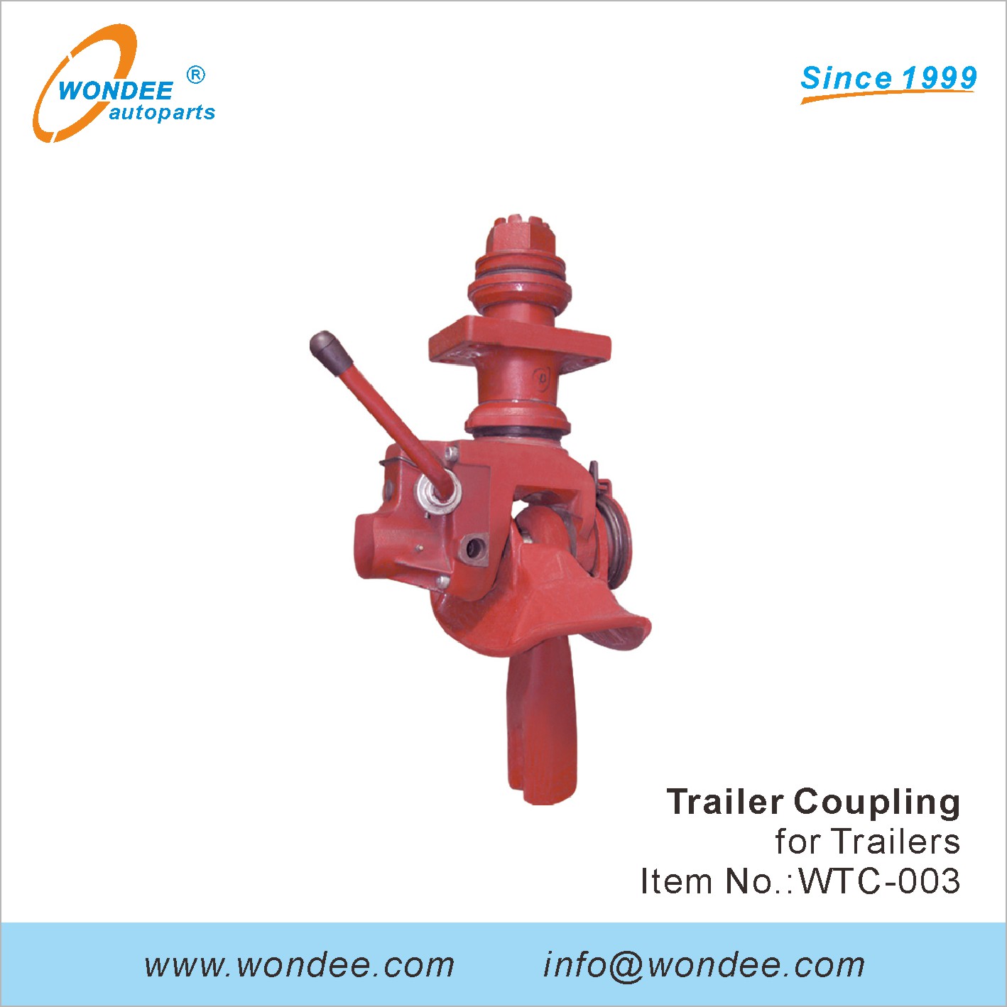 Trailer Coupling, Torque Rod Bush and Leaf Spring Pin for Heavy Duty ...