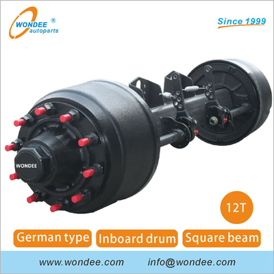13T Heavy Duty Henred Fruehauf South African Type Axle for Semi ...