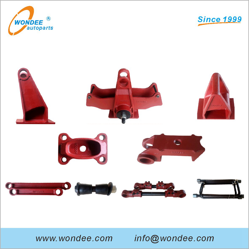 2-axle 3-axle ROR Casting Type Mechanical Suspension for Trailer - Buy ...