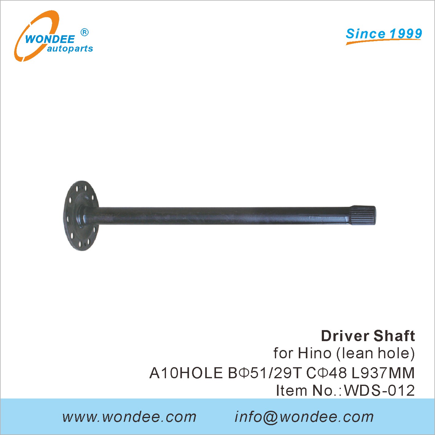 Driver Shaft and Axle Connection Shaft for Trucks - Buy Driver Shaft ...