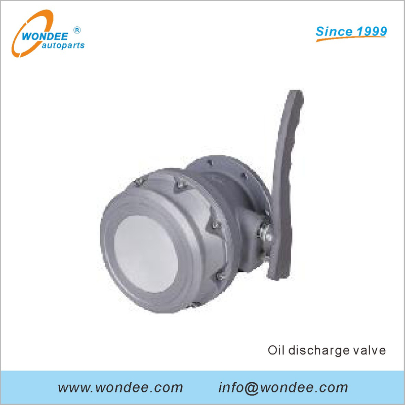 Oil Discharge Valve for Fuel Tanker Truck Parts - Buy Oil Discharge ...